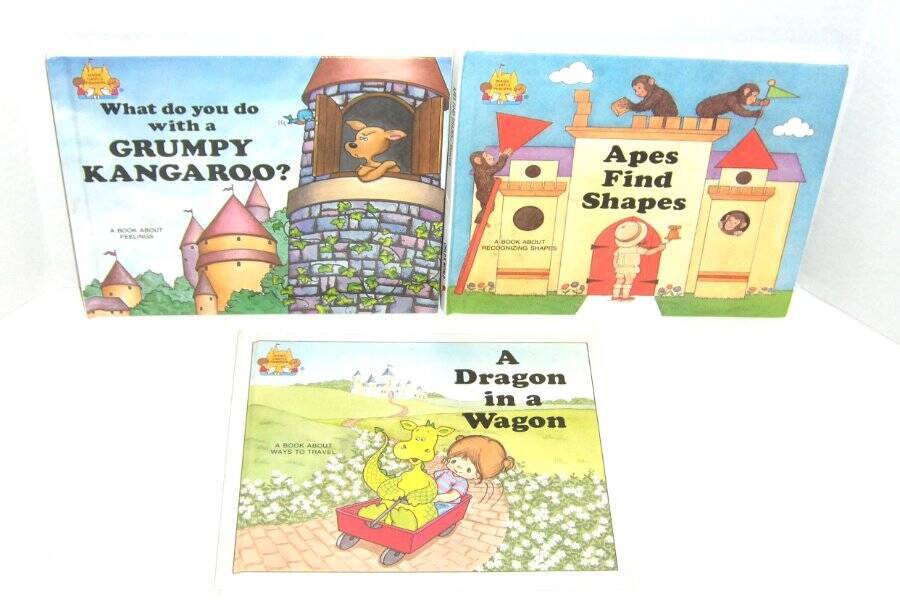 Lot of 9 Magic Castle Readers by Jane Moncure A Dragon in a Wagon GUC ...