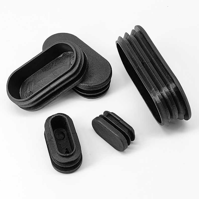 Oblong Oval Plastic End Caps Blanking Plugs Tube Box Section Inserts ...