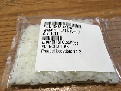 McMaster-Carr - Nylon Plastic Washer #4 Screw Size, 0.115" ID, 0.25" OD ...