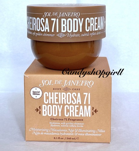 NEW SOL DE JANEIRO Cheirosa 71 Body Cream 8.1fl.oz/240ml ~ Limited ...