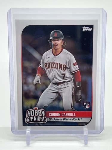 2023 Topps Hobby Rip Night Event Corbin Carroll Rookie Card RC ...