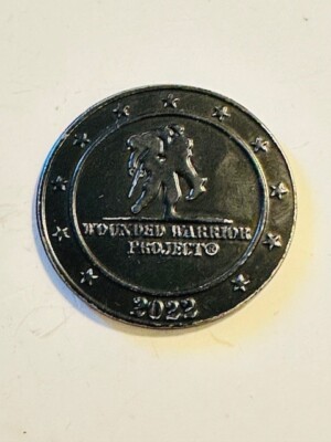 Challenge Coin - US Military - 2022 Wounded Warrior Project | eBay
