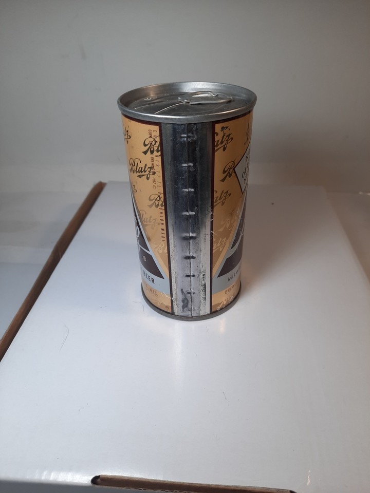 Vintage Blatz BEER 12 oz. Can "NO OPENER NEEDED" Pull Tab - Milwaukee ...