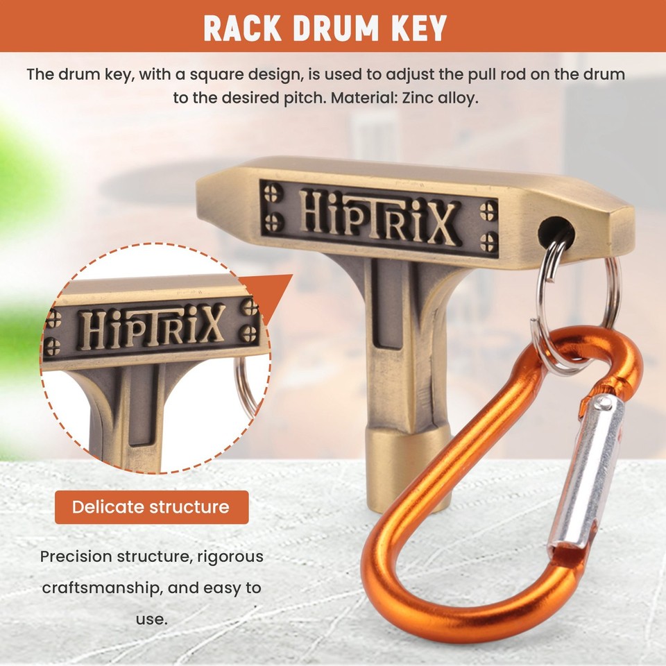 Musical Instrument Accs Drum Set Skin Tuning Key Snap Hook Drum Kit ...