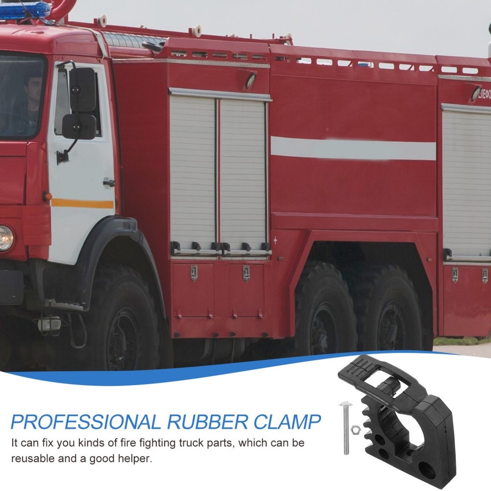 Multi-use Rubber Clamp Fire Fighting Truck Fixing Auto Hose Tool | eBay ...
