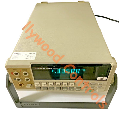 FLUKE 8840A 5.5 Digit Bench Multimeter with AC Converter & GPIB 488 ...