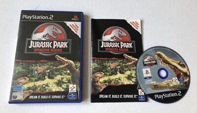 Jurassic Park: Operation Genesis Sony PlayStation 2 PS2 Complete PAL ...