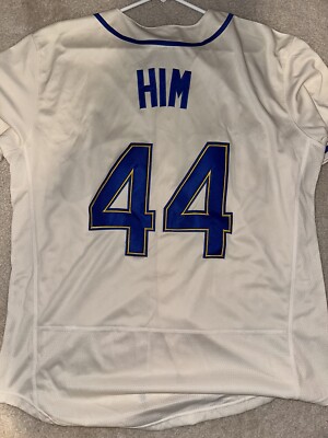 Custom Julio Rodriguez “HIM” Jersey Size 48 (XL) Seattle Mariners JRod ...
