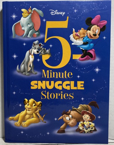 Disney 5 Five Minute Snuggle Stories Hardcover Book Dumbo Lion King ...
