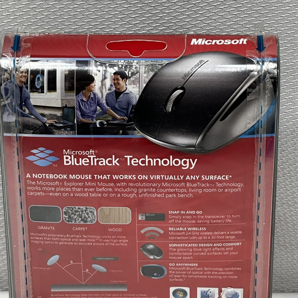 Microsoft Explorer Mini Mouse Model No: 1363 1364 New Factory Sealed Retail Box | eBay