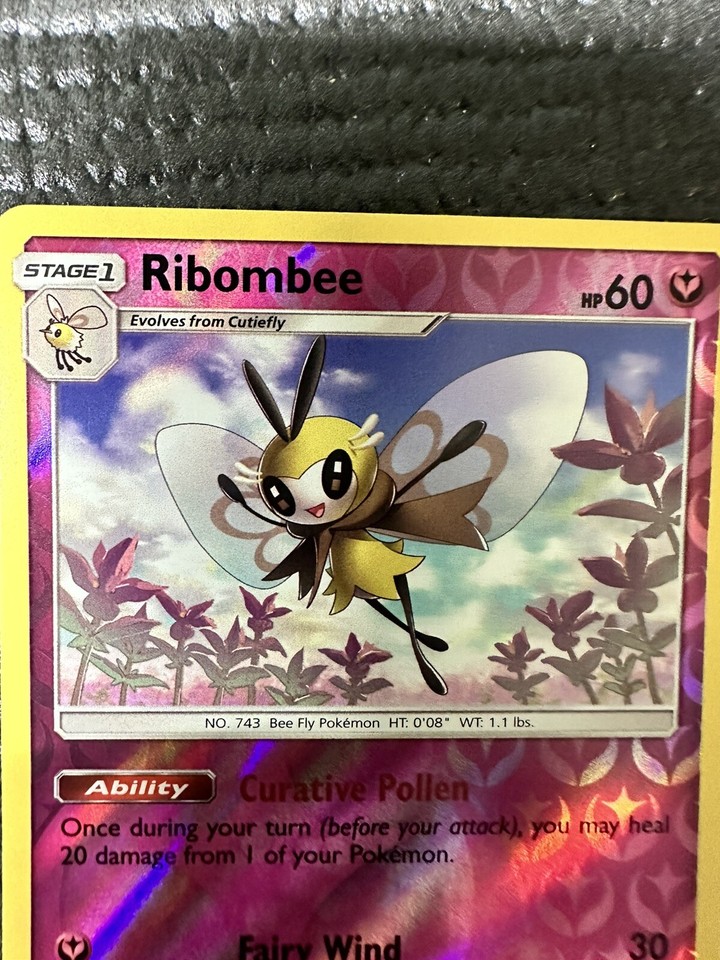 Ribombee #93/149 Sun & Moon Reverse Holo Rare Pokemon Card | eBay