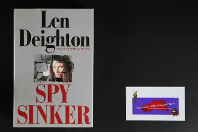 💎SPY SINKER LEN DEIGHTON 1990 1ST PRINT 1ST EDITION HARDCOVER💎 | eBay