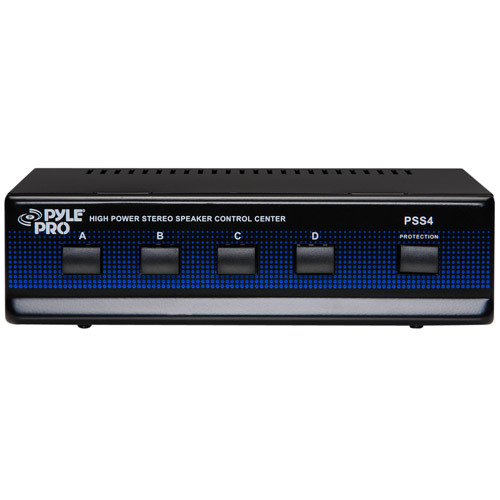 Pyle PSS4 4 Channel Stereo Speaker Selector | eBay