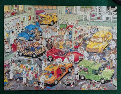 Cartoon Capers Puzzle by Jan Van Haasteren - 550PC - 24" X 18" | eBay