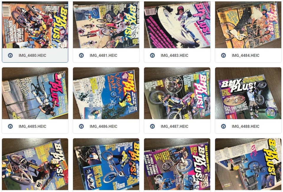 BMX PLUS magazine LOT 33 old issues 80"s 90"s ( more catalogs ) | eBay