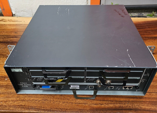 Cisco 7200 Series VXR Router w/ Dual PS, Fast and Gigabit Ethernet and ...