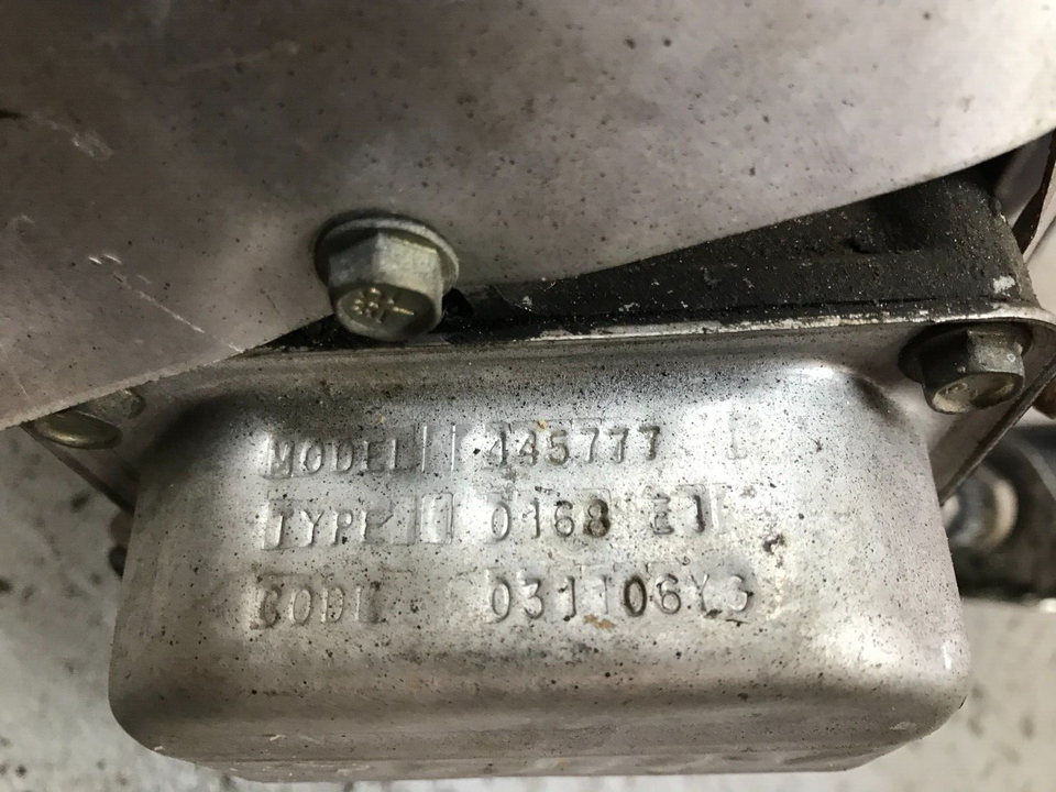 Briggs & Stratton v-twin engine model 445777-0168e1 flywheel key keyway ...