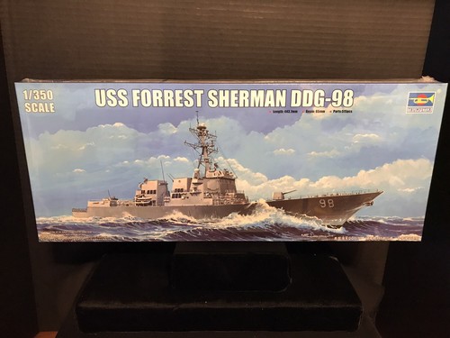 TRUMPETER 04528 USS FORREST SHERMAN DDG-98 MODEL KIT-NIB-1/350 SCALE | eBay