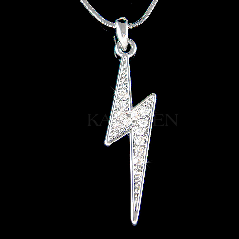 Lightning Bolt made with Swarovski Crystal Thunderbolt Military ...