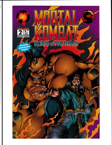 Mortal Kombat #2 (1994) Blood & Thunder Malibu Comics | eBay