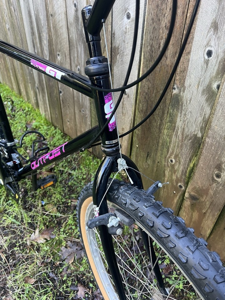 RARE VINTAGE GT PRE TRIPLE TRIANGLE STEEL 26" MTB/CRUISER OLD SCHOOL ...