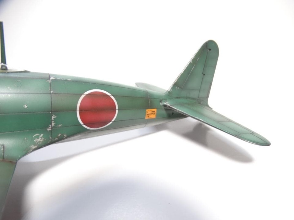 Painted FineMolds 1/48 Mitsubishi A7M1 Reppu Prototype Carrier Fighter ...
