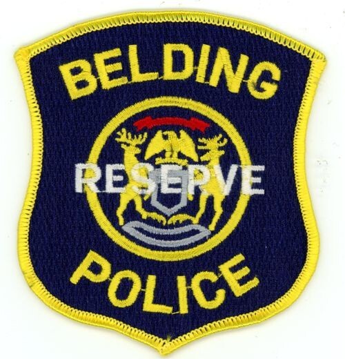 MICHIGAN MI BELDING POLICE RESERVE NICE SHOULDER PATCH SHERIFF | eBay