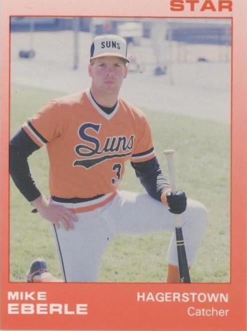 1988 Star Hagerstown Suns - Mike Eberle #4 (RC) for sale online | eBay