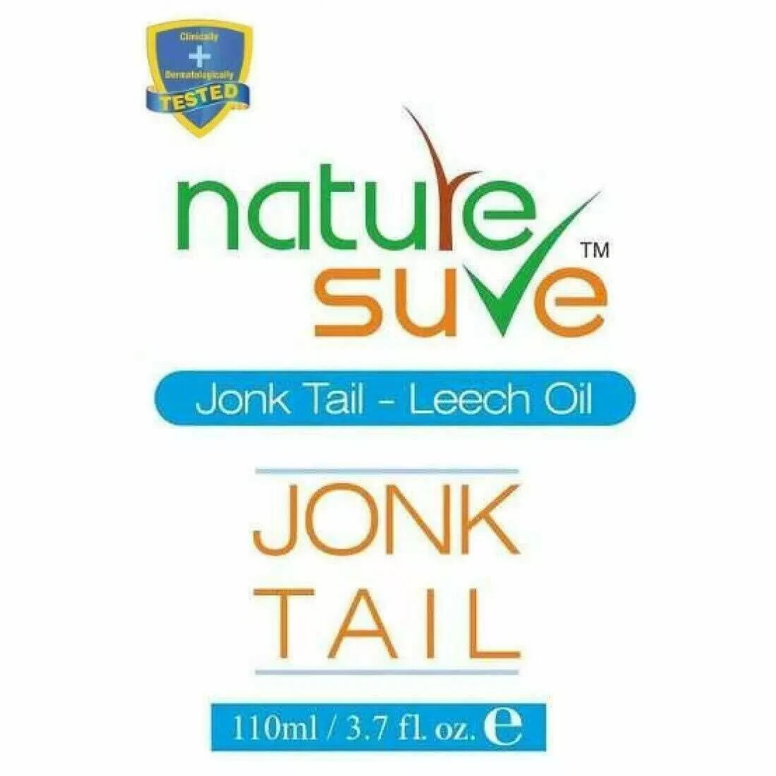 Jonk Oil Leech Oil by Nature Sure- Prevents Hair Loss - 2 Packs (110ml ...