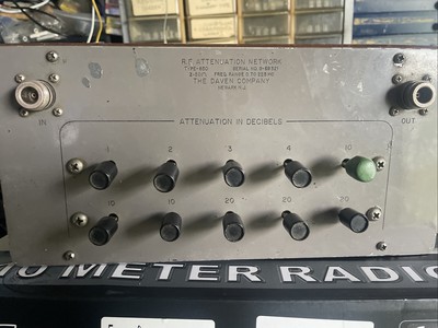 Vintage Daven Type 650 RF Attenuation Network | eBay