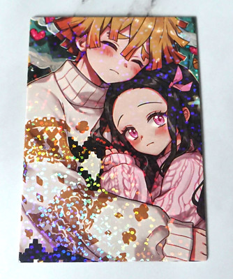 Demon Slayer Pieces of Time Wedding 3 Nezuko Zenitsu Puzzle Piece Card ...