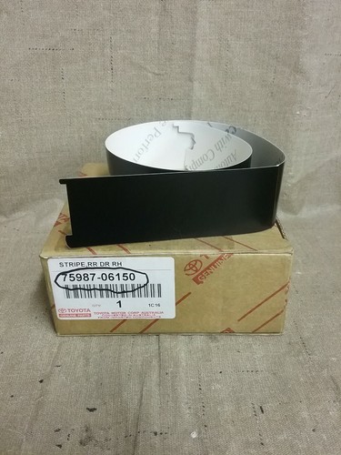 New Genuine Toyota RR Dr RH Stripe 75987-06150 | eBay