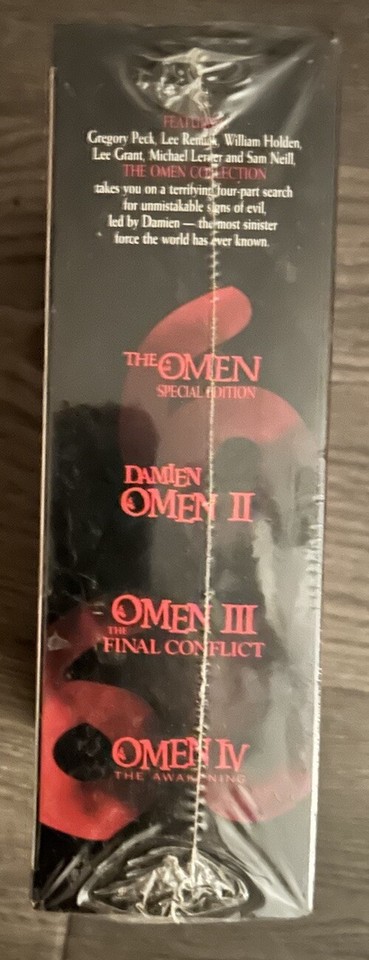 The Omen: The Complete Collection (DVD, 2000, 4-Disc Set, Special ...