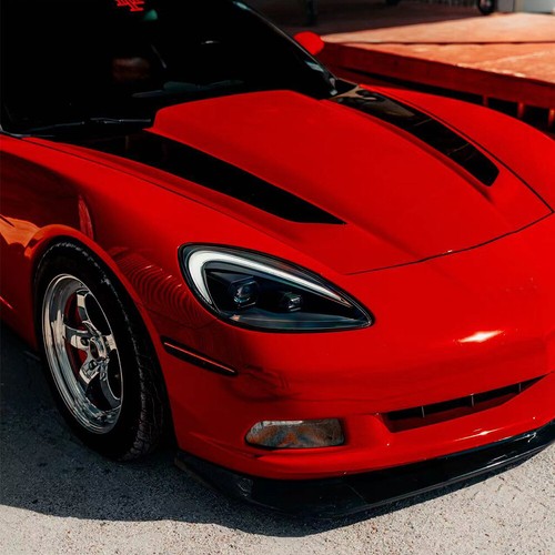 Full LED Headlights For Chevrolet Corvette C6 2005-2013 Head Front ...