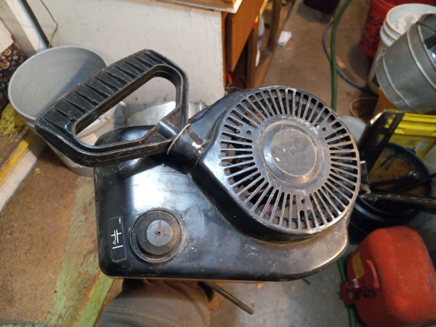 Tecumseh HSSK50 gas tank Motor Starter 5 HP tiller snow blower Go-kart ...