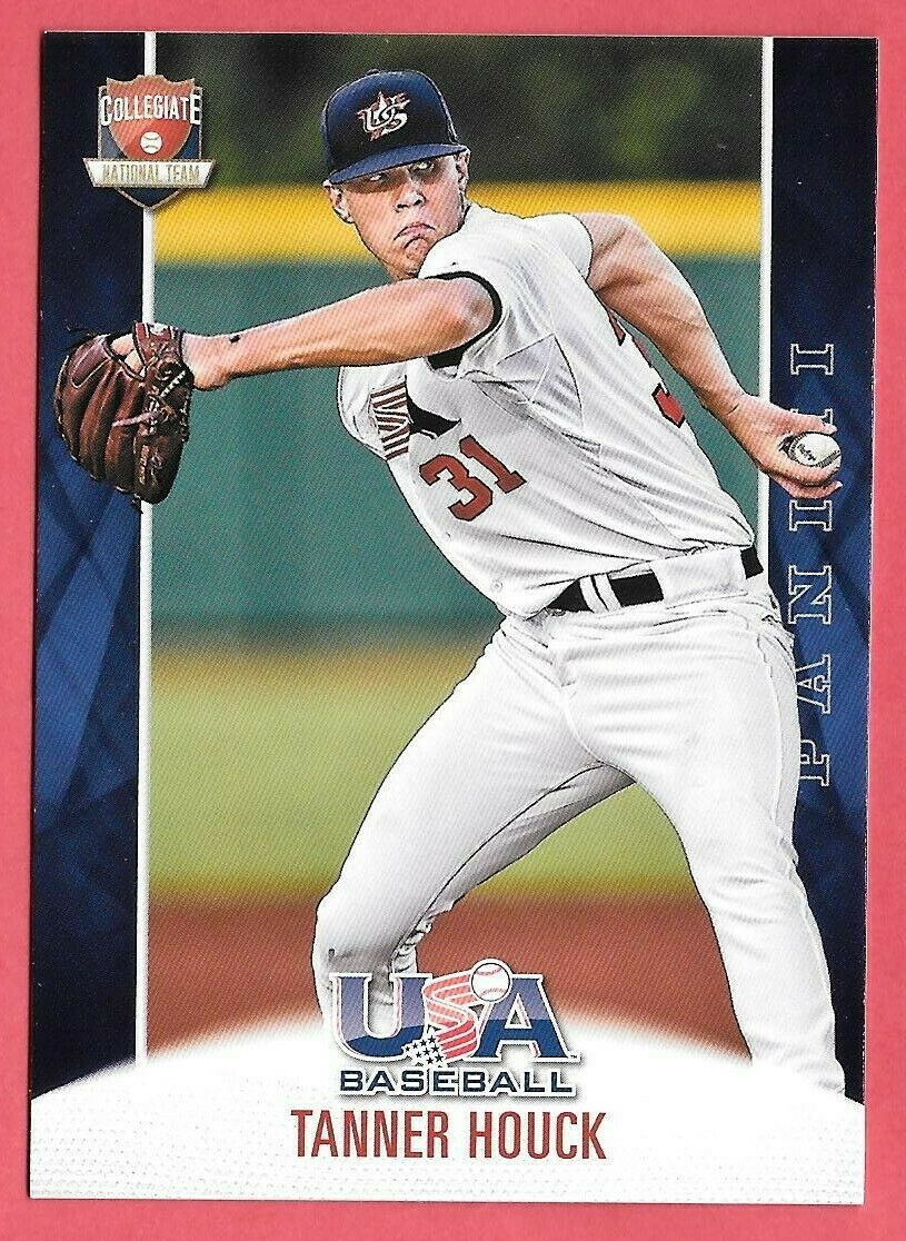 2015 Tanner Houck Panini USA Baseball Rookie - Boston Red Sox | eBay