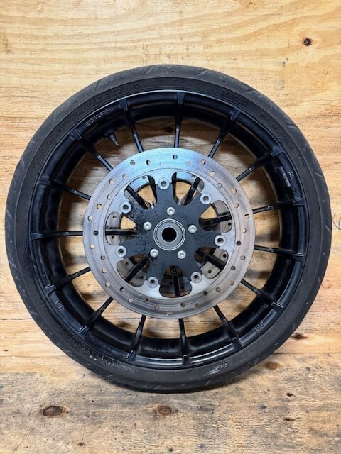 Take-off Harley Davidson Black Talon Wheel, Tire & Rotors Baggers TAL ...