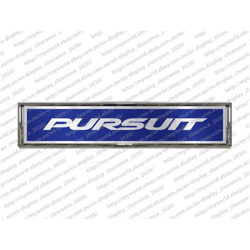 #795 CHROME BADGE TO SUIT FORD PURSUIT VEHICLE CUSTOM CAR EMBLEM | eBay