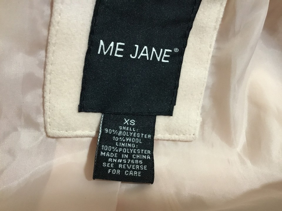 Women's Sassy Classy Me Jane Pretty in Spring Pink Car Coat Jacket Dbl ...