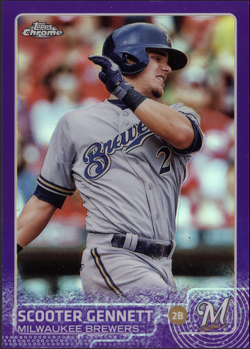 2015 Topps Chrome - Scooter Gennett #3 229/250 | eBay