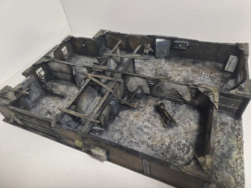 Wargames Terrain Scenery Building Ruins Warhammer FALLOUT 40K Bolt ...