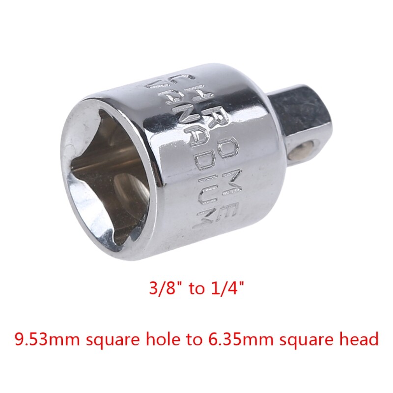 3/8" Convert To 1/4" Lock Ratchet Socket Adapter Reducer Converter Tool ...