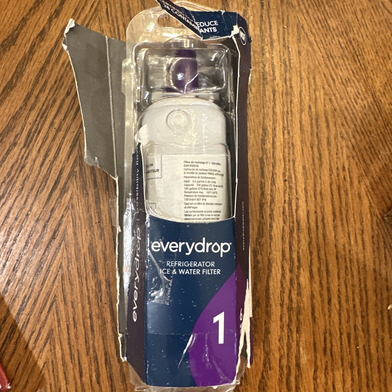 1 Pack Everydrop Refrigerator Ice & Water Filter 1 Replacement | eBay