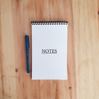 5x8 Lined Notebooks | Spiral Bound Top | 50 sheets/100 pages (2 pack ...