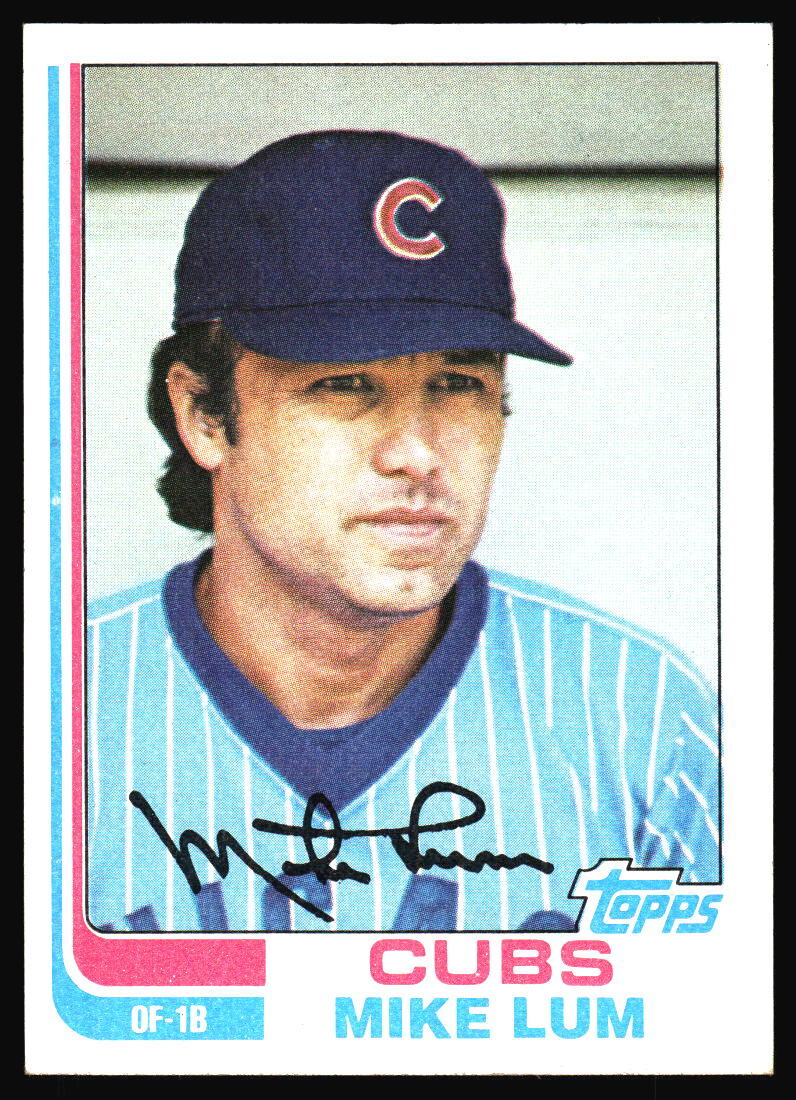 1982 Topps Mike Lum #732 Chicago Cubs | eBay