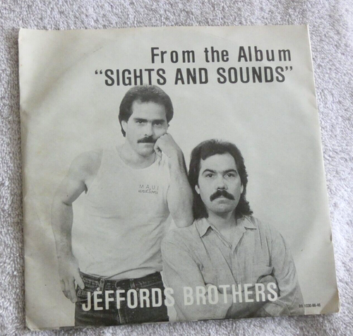 JEFFORDS BROTHERS: sights & sounds - Ray's Records 7" Single 45 RPM | eBay
