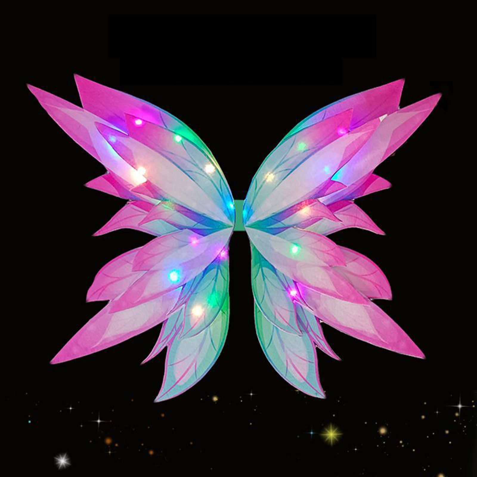 Perfect Accessory for Dress-up Parties Double-layered Wings Design ...