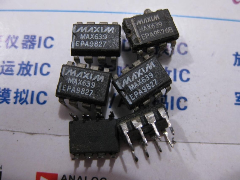 1X MAX639EPA 5V/3.3V/3V/Adjustable, High-Efficiency, Low IQ, Step-Down ...