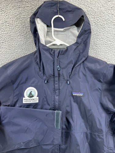 Patagonia Torrentshell 3L Rain Jacket Men Medium Navy Blue H2No ...