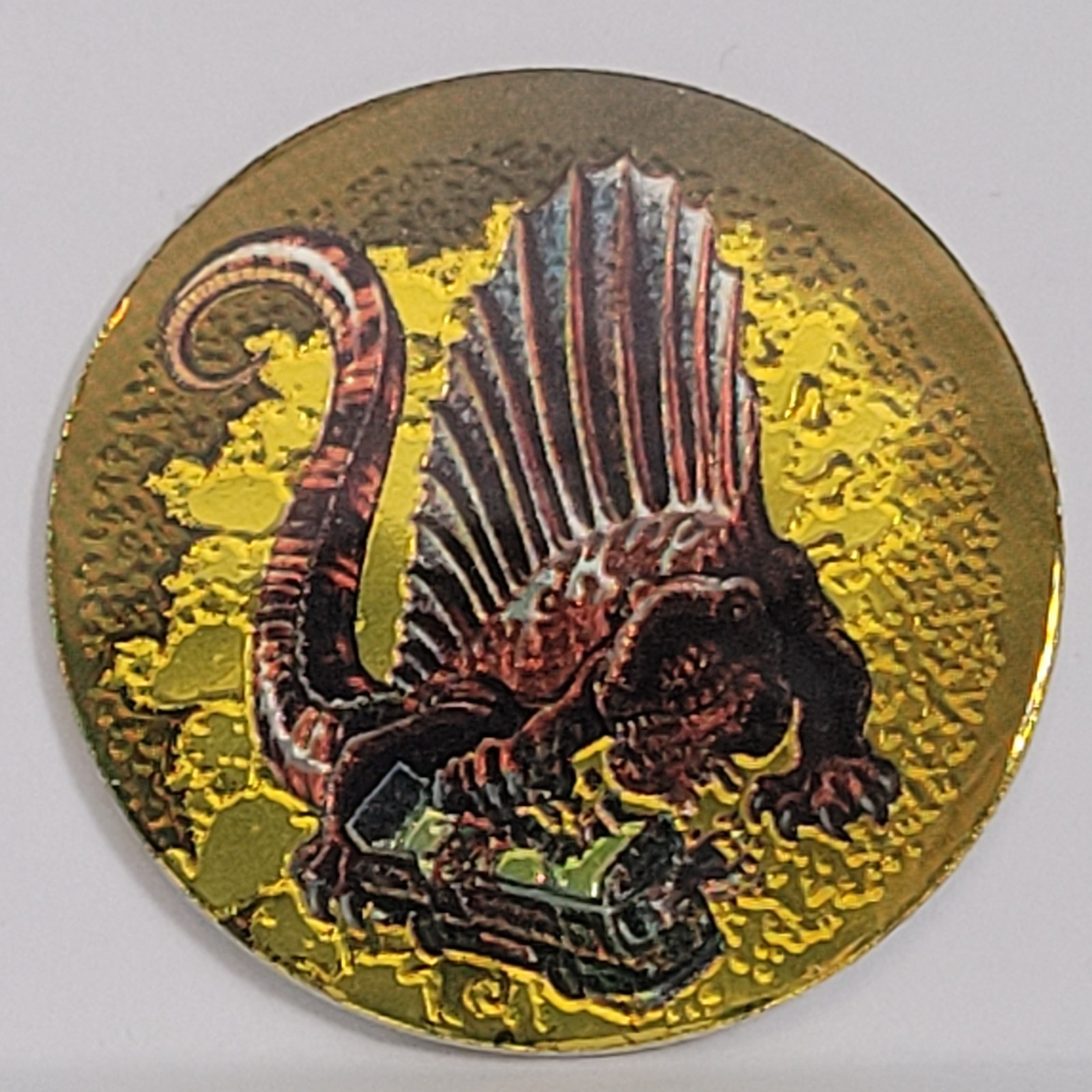 Vintage Pog / Milk Cap * 1994 TOPPS MADCAPS * #1 Dino Might | eBay